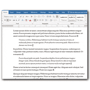 Creating and Using Microsoft Word Styles